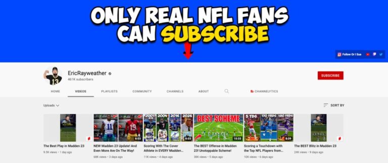 17 Best Madden YouTubers To Watch In 2026