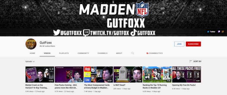 17 Best Madden YouTubers To Watch In 2026