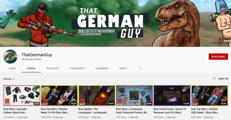 12 Best Rust YouTubers To Watch In 2025