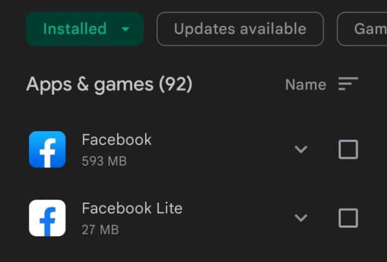 What's The Difference Between Facebook And Facebook Lite?