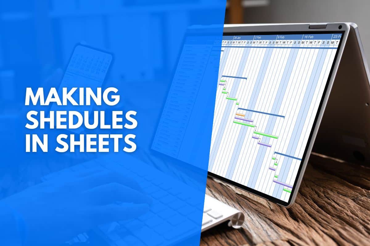 How To Make A Schedule On Google Sheets Step By Step Guide